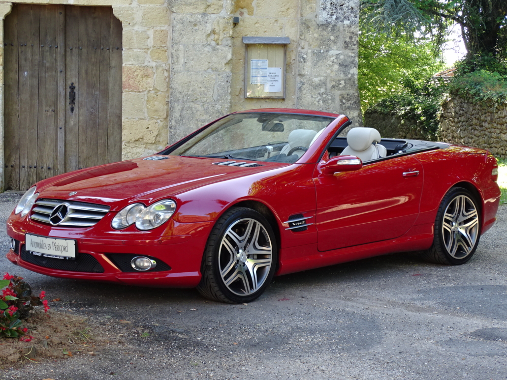 Mercedes Benz SL 600 V12 - Automobiles en Périgord